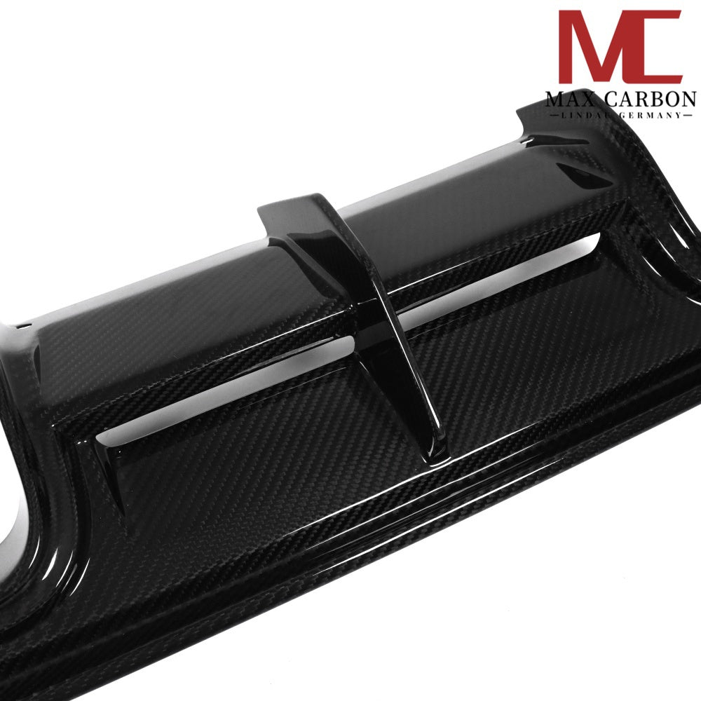Dry Carbon Heckdiffusor "V Style" für BMW M3 G80 G81 / M4 G82 G83 inkl
